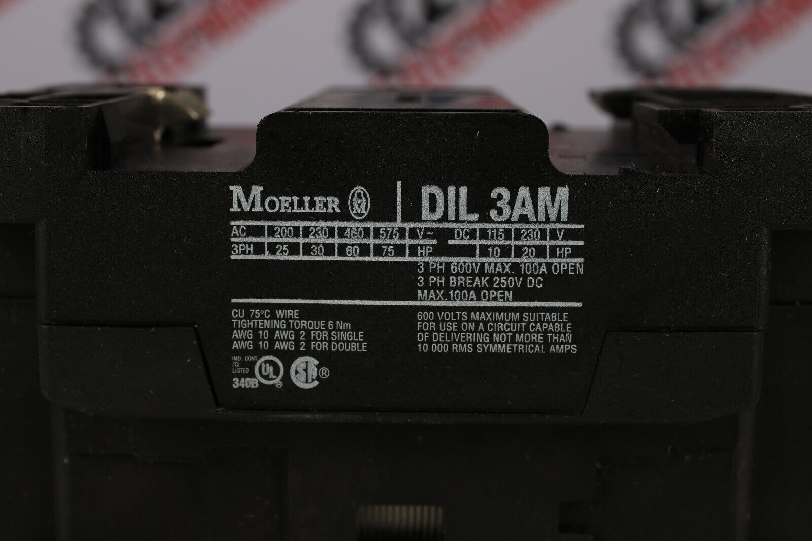 MOELLER DIL3 AM (CONTACTOR) - 6 months warranty | eBay