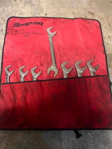 Snap-on 28 Piece SAE 4 way angle open end wrench set | eBay