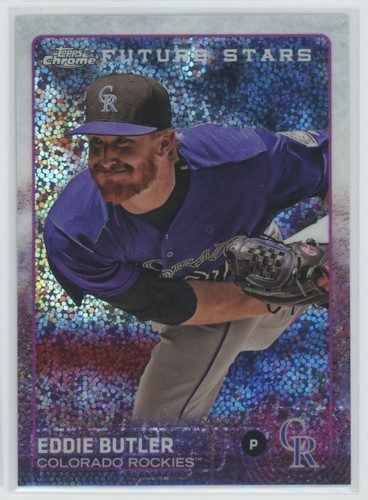 2015 Topps Chrome Update Series Eddie Butler Colorado Rockies #US291 | eBay