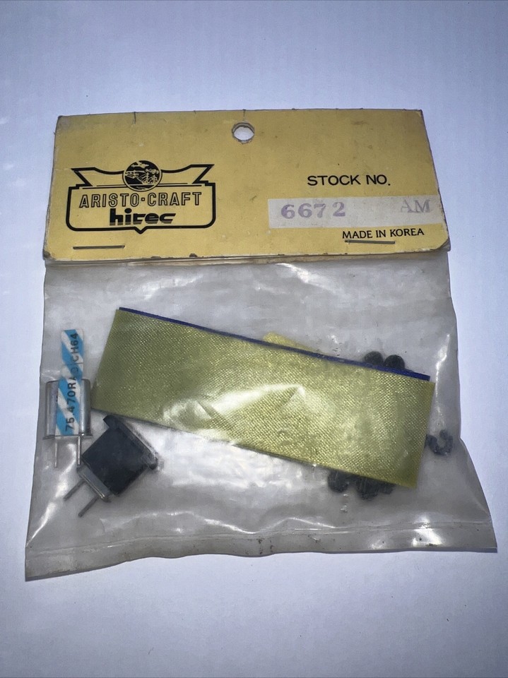 Aristo-Craft Hitec 6672 AM Crystals Transmitter And RX Crystal New OEM ...