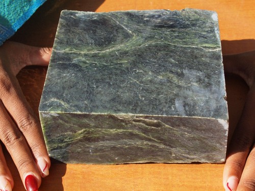 Large High Grade Nephrite Jade Block from Canada BC 5.8 Pounds | eBay