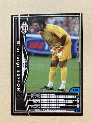 Gianluigi Buffon 2004-2005 04-05 Panini WCCF Soccer Card Rare Juventus ...