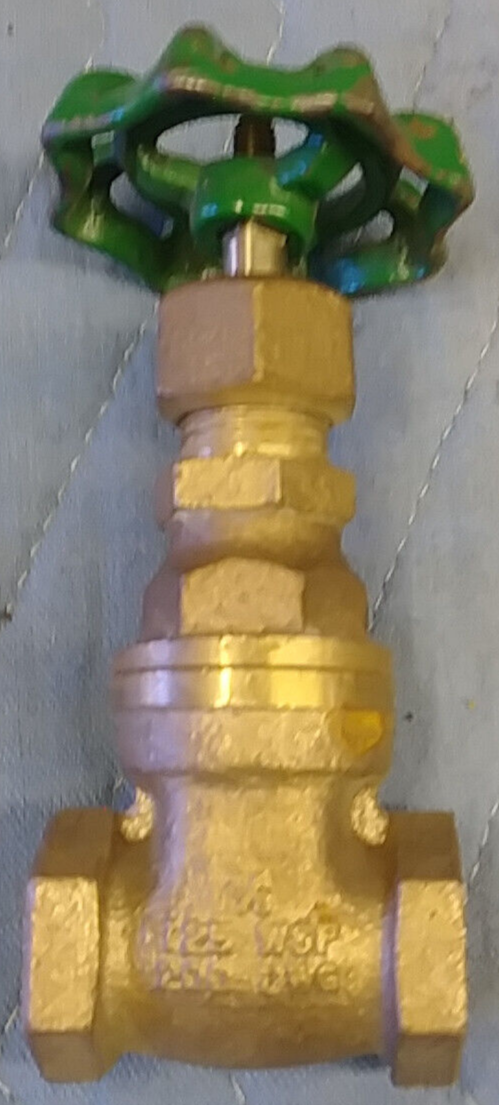 Vintage 3/8" Jenkins Gate Valve 125WSP 200WOG | eBay
