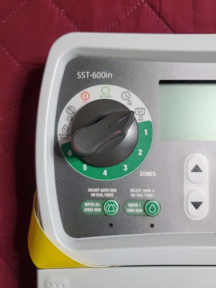 Rain Bird SST-600IN Indoor Sprinkler/Irrigation System Timer control ...