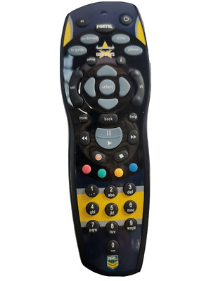 Genuine Foxtel Remote NRL COWBOYS iQ1, iQ2, iQ3, Foxtel Pay | eBay ...