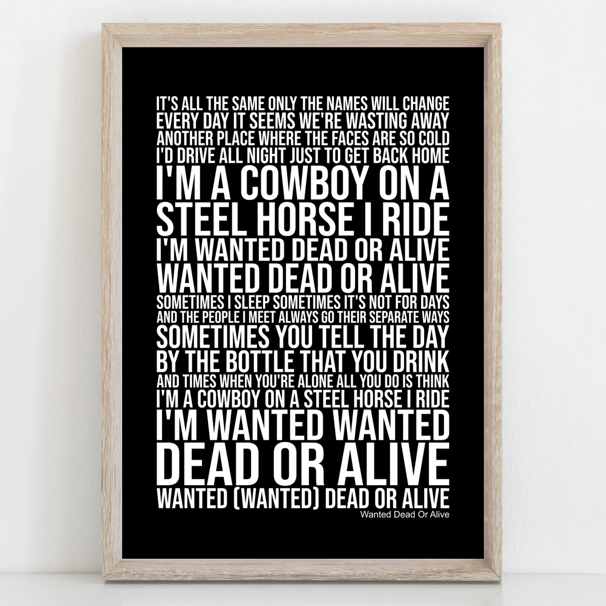 The Wanted Song Lyrics