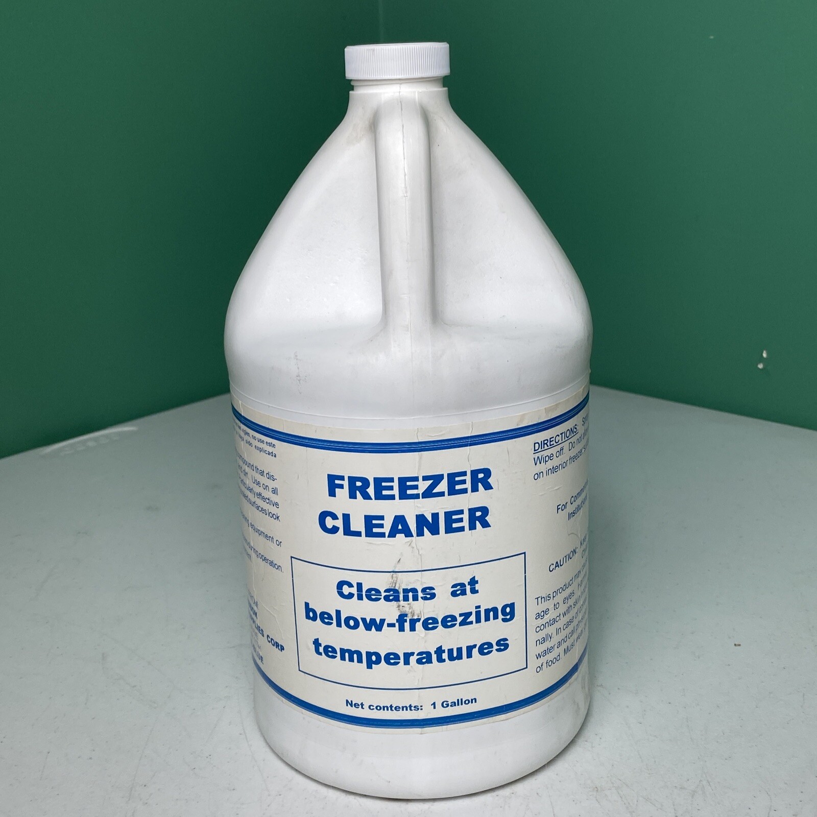 Freezer Cleaner 1 Gallon Bottle - Blue Ribbon Maintenance Supplies | eBay