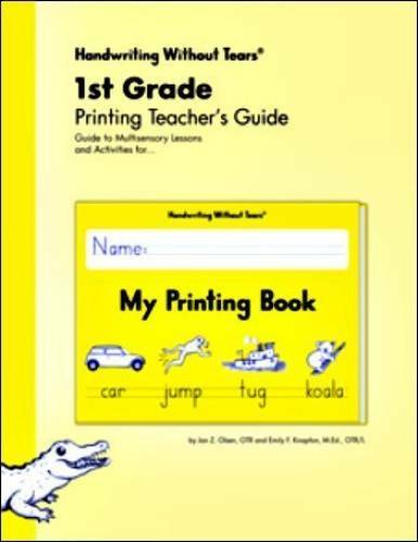 Learning Without Tears - My Printing Book Teacher's Guide, Current ...