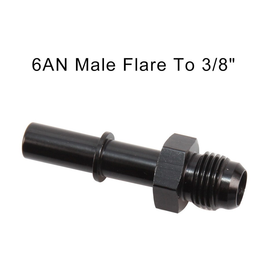 LS1 Engine Swap Fuel Filter Regulator Fuel Pump & Fitting Kit MSD BLACK ...