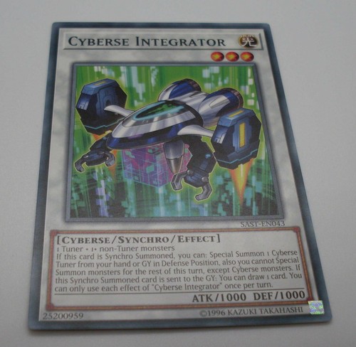 Yu-Gi-Oh Karte - Cyberse Integrator - Cyberse / Synchro / Effect ...