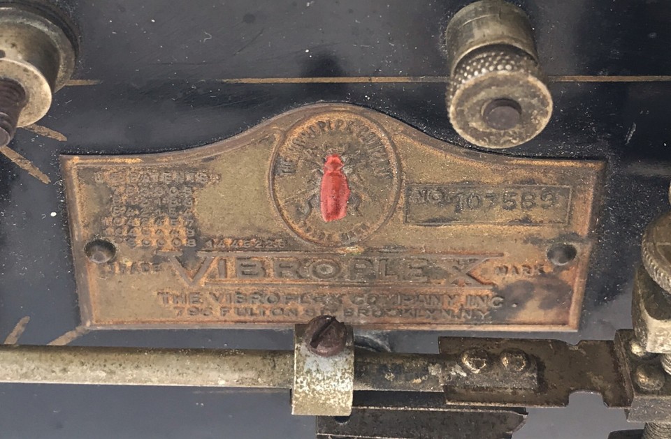 1934 Vibroplex Semi-Automatic "Bug" code key for Amateur Radio Operators | eBay