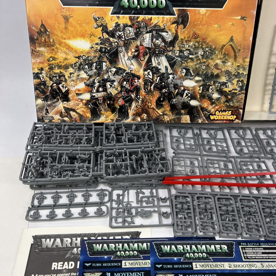Warhammer 40k 3rd Edition Boxed Starter Set 1998 - New on Sprue - 99% ...