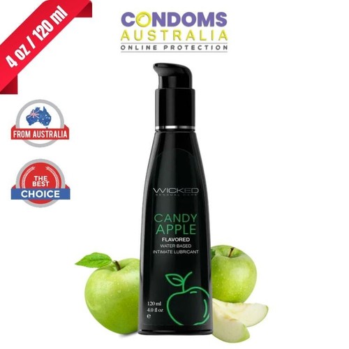 Wicked Aqua Candy Apple Flavoured Water Based Lubricant - 120 ml | eBay ...