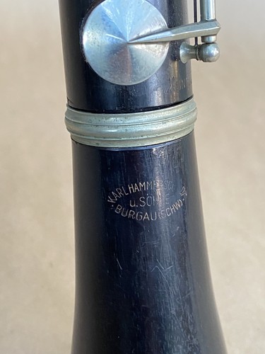 Karl Hammerschmidt Klingson Vintage Clarinet - Made In Germany - W ...