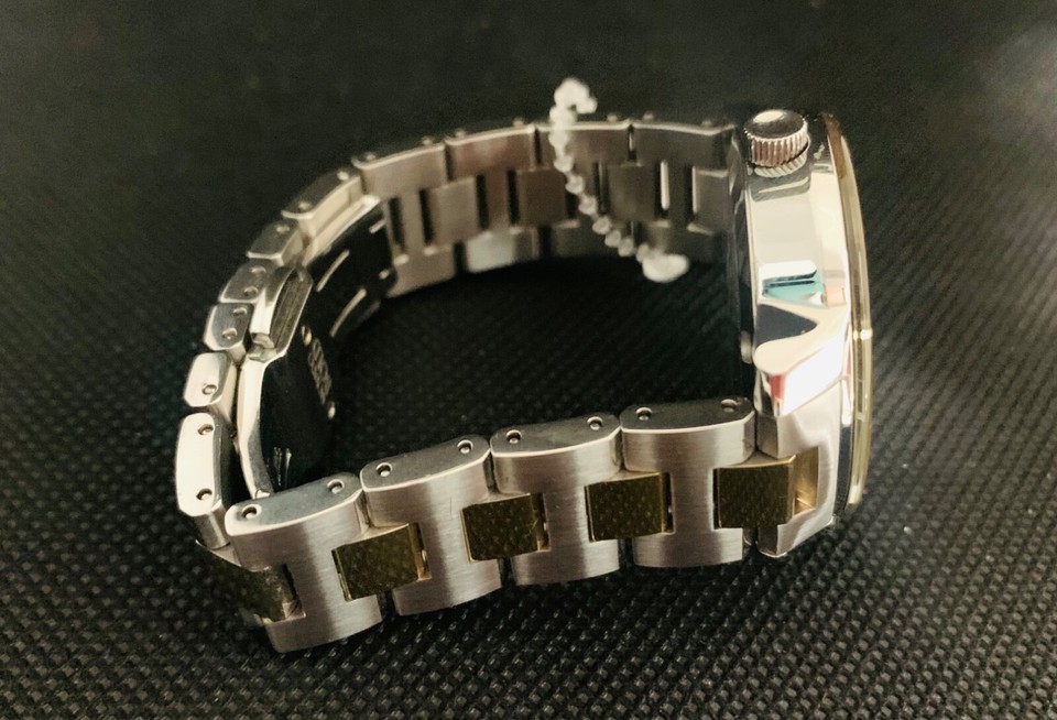 MOVADO BOLD VERSO 3600749 IP GOLD STAINLESS STEEL SWISS LADIES WATCH 38 ...