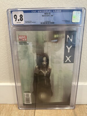 NYX #3 CGC 9.8 1st Appearance of X-23 Laura Kinney Wolverine X-Men 2004 ...