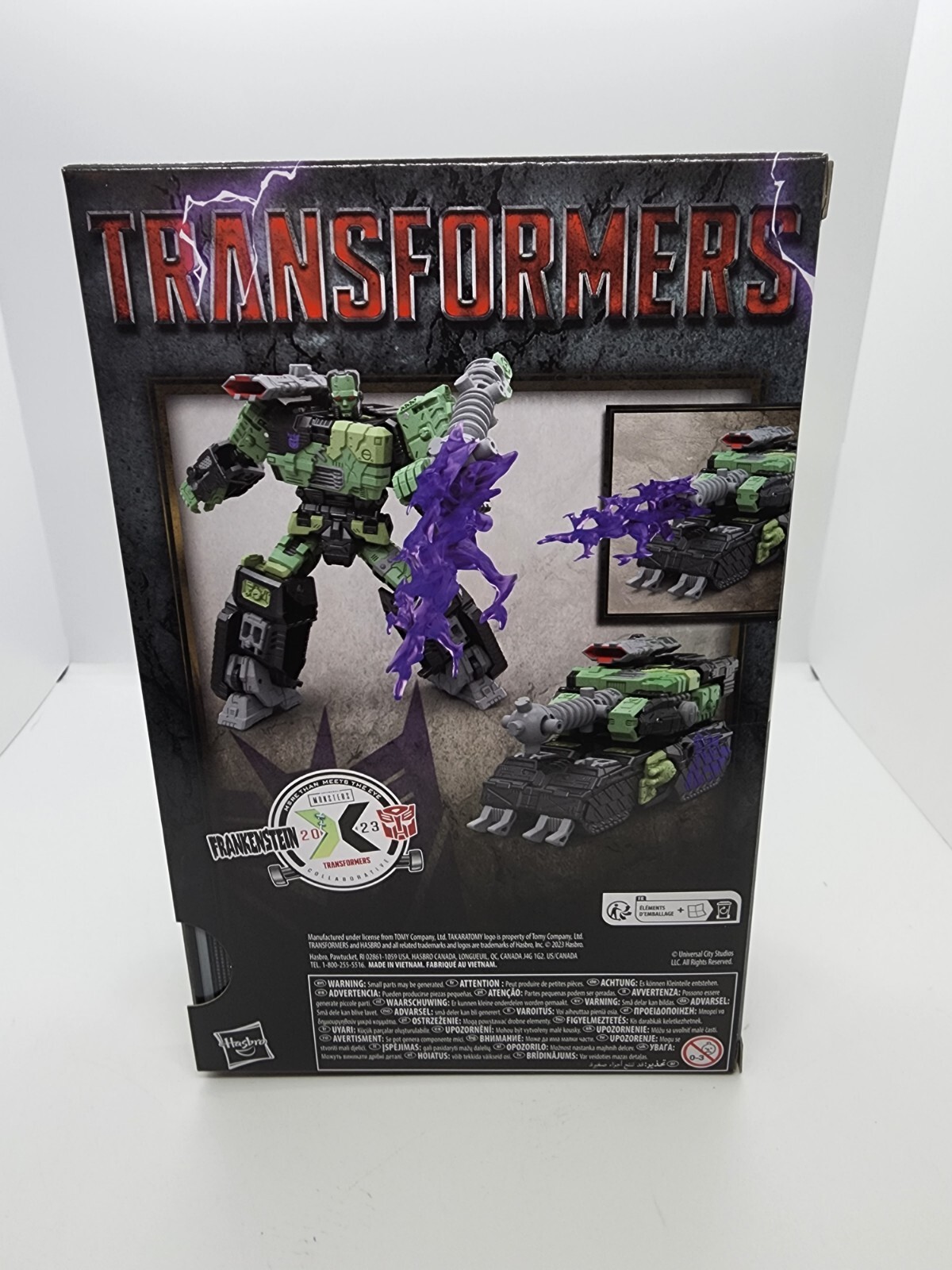 Transformers Universal Monsters Frankenstein Frankentron Figure New In ...