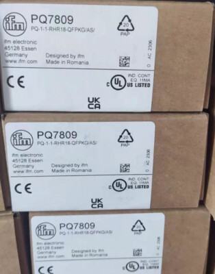1pcs IFM PQ7809 Pressure Sensor PQ-1-1-RHR18-QFPKG/AS/ | eBay