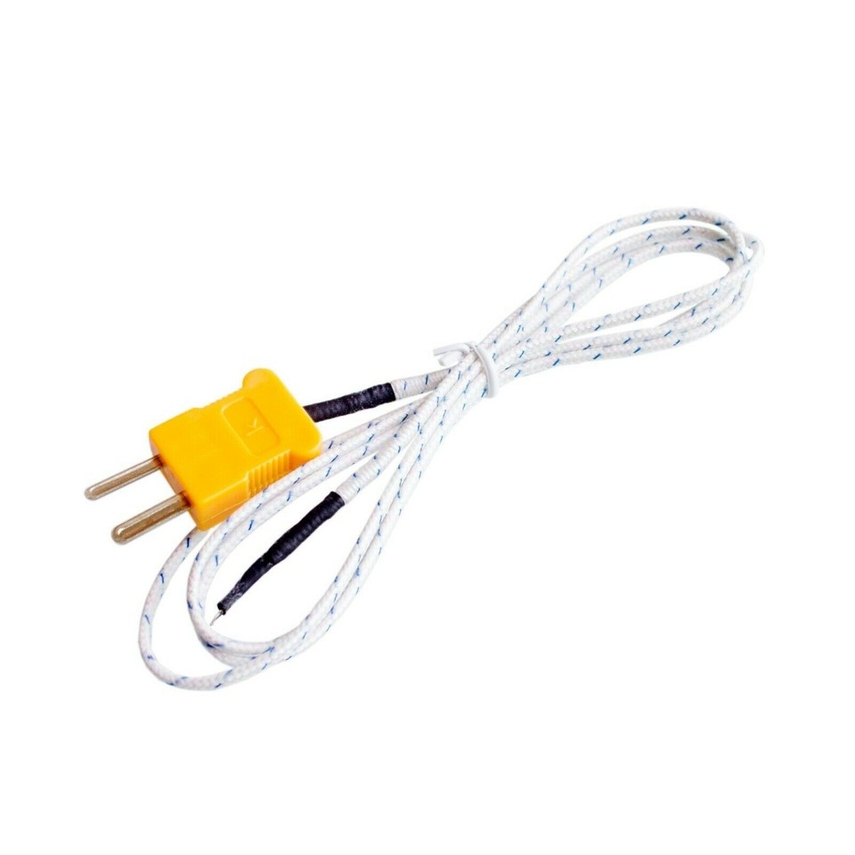 K Type Thermocouple Probe 1 Meter Wire Temperature Sensor for ...