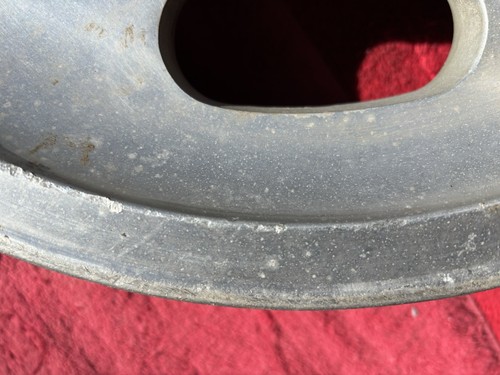 Vintage 1960’s Fenton Gyro 15 X 3 1/2 Aluminum Slotted Skinny Mag Wheel ...