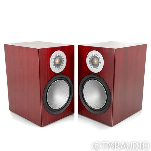 Monitor Audio Silver 100 6G Bookshelf Speakers; Rosenut Pair | eBay