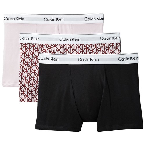 Calvin Klein Icon Cotton Stretch Relaxed Trunks 3-Pack NB4286 Multi ...