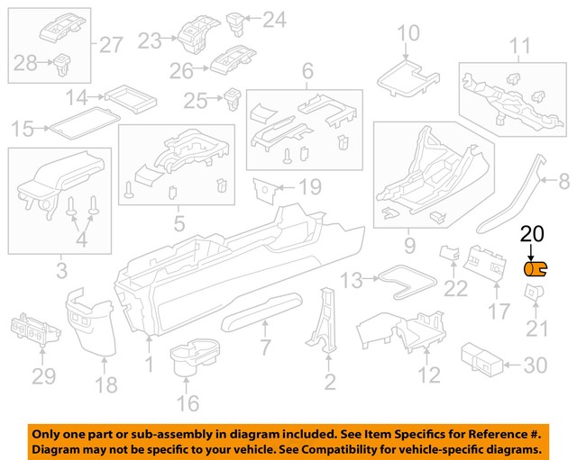 Honda 39624T5AJ01 Genuine OEM Power Outlet for sale online | eBay