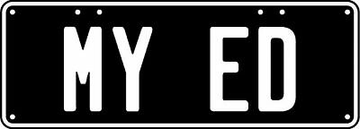 Ford Falcon ED My Number Plates Licence Vanity Sign license plate ...