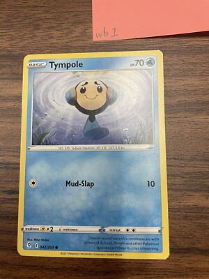 Pokémon TCG Tympole Evolving Skies 042/203 Regular Common | eBay