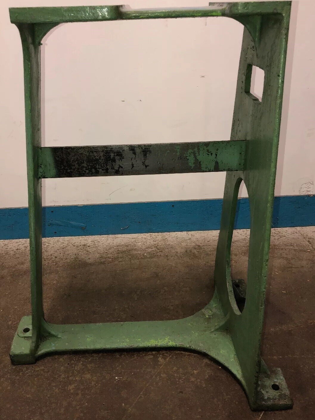 Vintage Greenerd NO. 3A 3AS1 Model Arbor Press Cast Iron Floor Stand ...