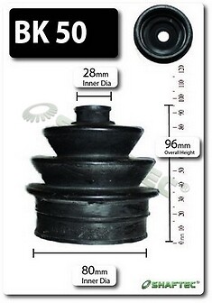Shaftec Front Outer CV Boot for Toyota Corolla 2.0 June 1997 to ...