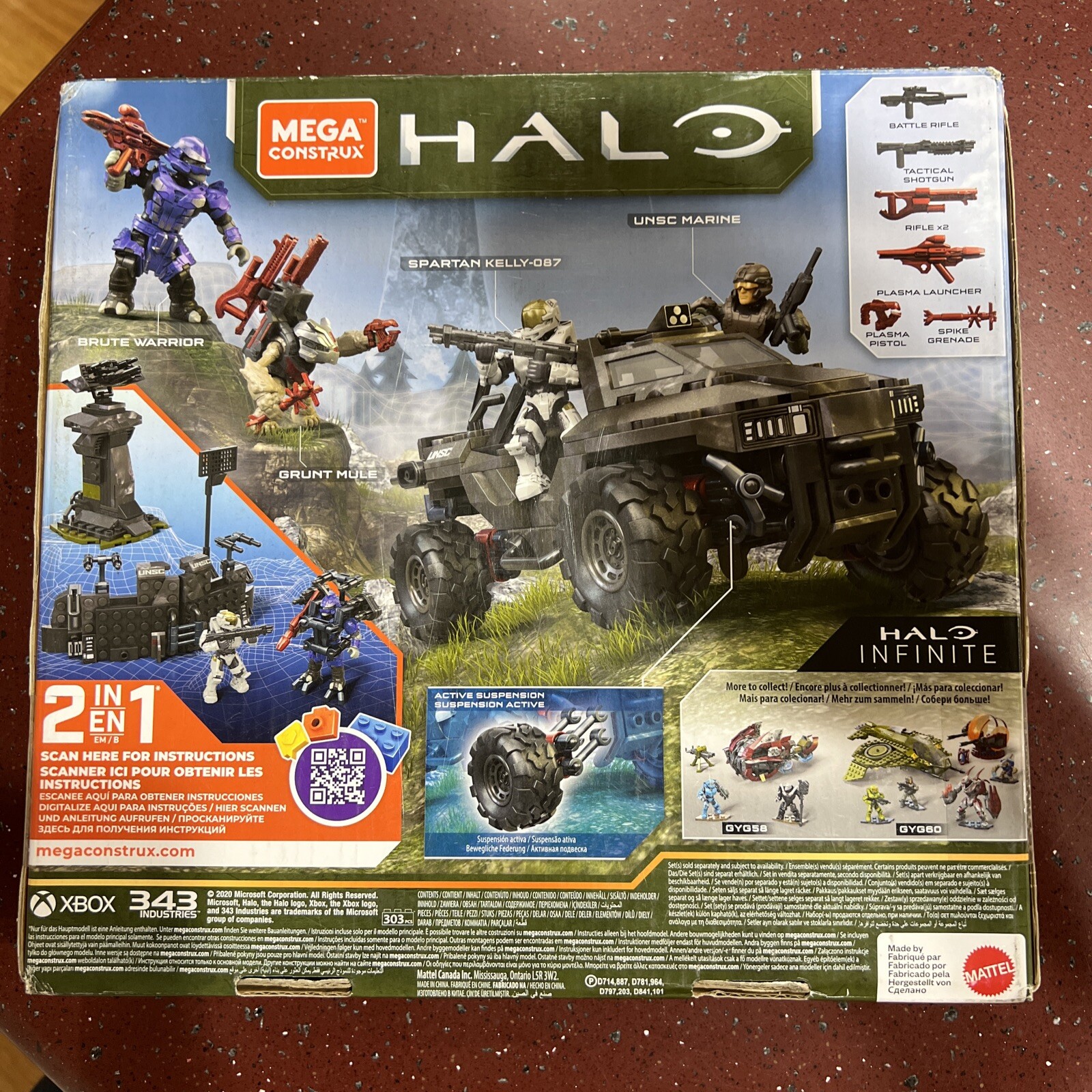 MEGA Construx Halo Infinite UNSC Razorback Blitz New 887961971156 | eBay