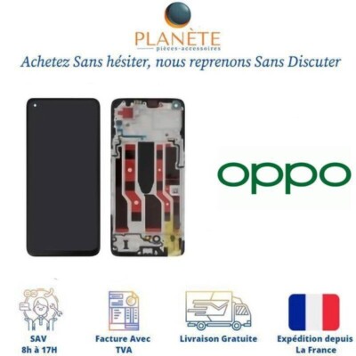 Original Ecran LCD Noir Sur Châssis Oppo F21 Pro 5G/ Reno 7 Z 5G/ Reno ...