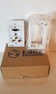 Extron Wall Plate WP 170 #60-429-22 VGA DB15 HD15 3.5mm Stereo ...