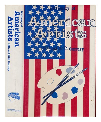 MCGLAUFLIN, ALICE COE Dictionary of American artists 19th & 20th ...