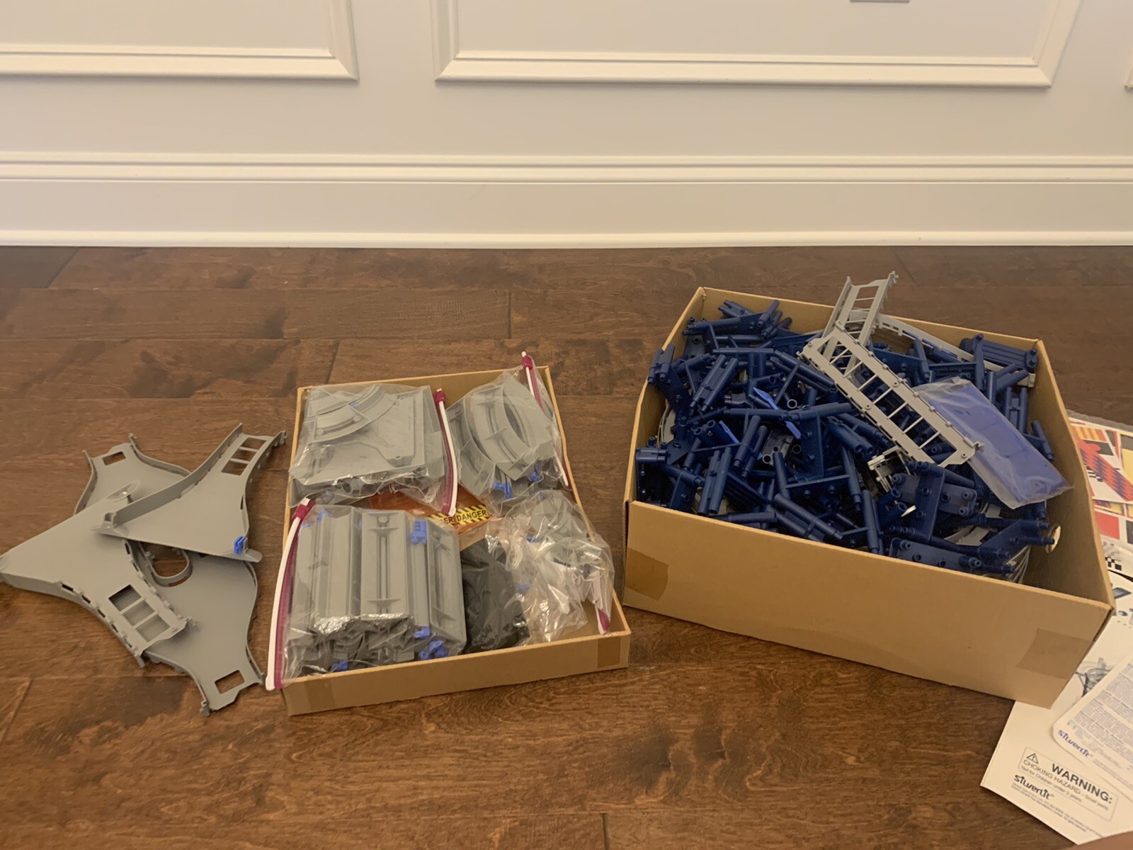 Open Box X-Trek Micro Racing System Track Set Replacement Parts Lot ...
