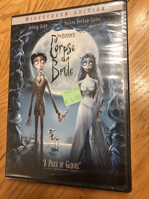 Tim Burtons Corpse Bride (DVD, 2006, Widescreen) New Sealed 12569593510 ...