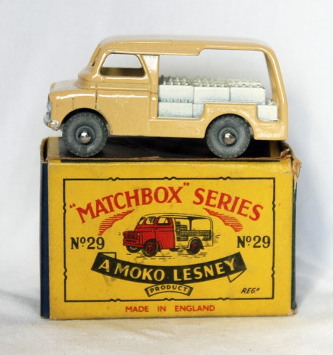 Vintage Matchbox Lesney #29 Bedford Milk Delivery Van in original box | eBay