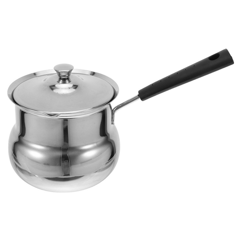 Camping Coffee Pot Stainless Steel Kettle Maker Frothing Pitcher | eBay ...