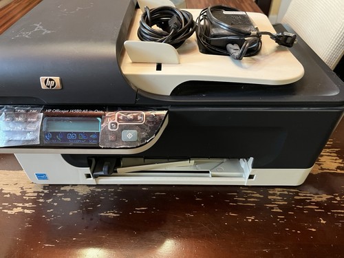HP OfficeJet J4580 All In One Printer Used No Ink | eBay