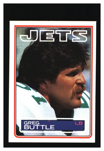 1983 Topps #339 Greg Buttle New York Jets NM-MT | eBay