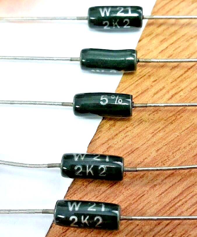 W21-2K2 (X10) W21-3K9 (X10) Resistors 20 parts Give away Welwyn W21 ...