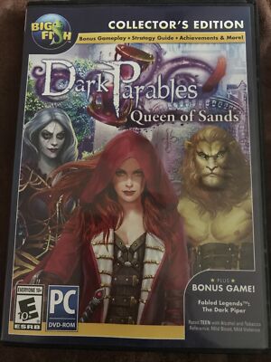 Dark Parables QUEEN OF SANDS Hidden Object COLLECTOR'S EDITION PC Game ...