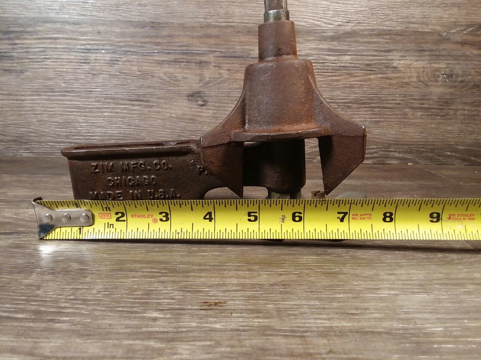Vintage ZIM MFG. CO. Engine Cylinder Ridge Reamer W/ Resilient Cutter ...