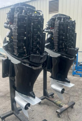Mercury Verado 350 XL/ CXL 4-Stroke Outboard Engines (L6) - Black/ Used ...
