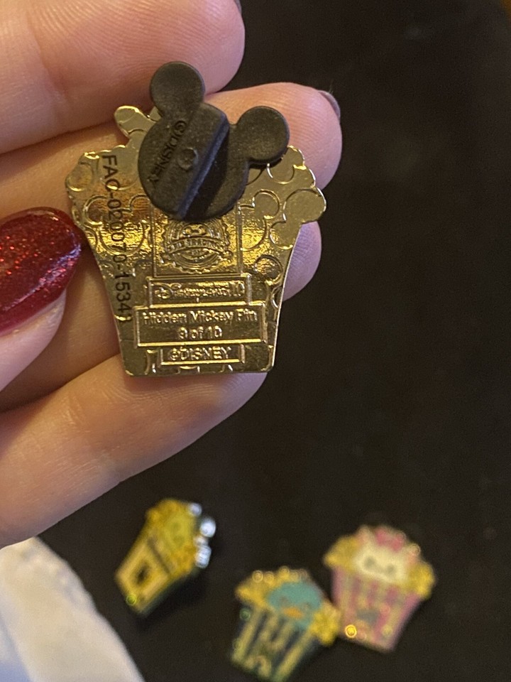 Disney HKDL Tsum Tsum Popcorn Hidden Mickey Pinocchio Pin - Authentic ...