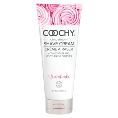 COOCHY RASH-FREE SHAVE CREME & MOISTURIZING, FROSTED CAKE , SMOOTH 12.5 ...
