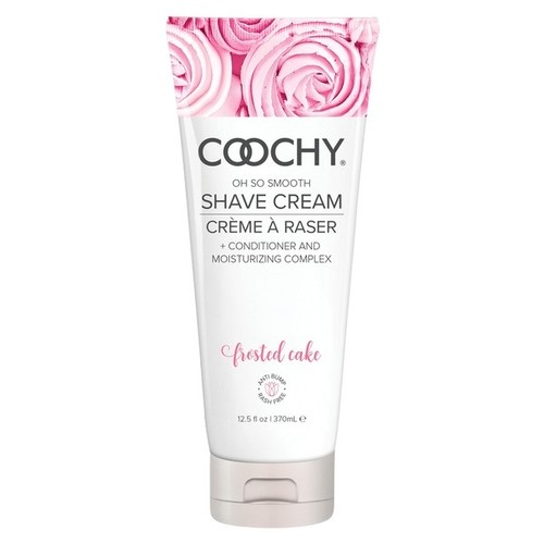 COOCHY RASH-FREE SHAVE CREME & MOISTURIZING, FROSTED CAKE , SMOOTH 12.5 ...