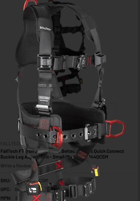 FallTech 8144QCLXL Full Body Harness | eBay