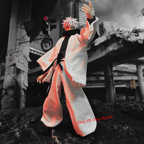 1/12 Custom Clothes Set For 6'' SHF Jujutsu Kaisen Satoru Gojo（No ...